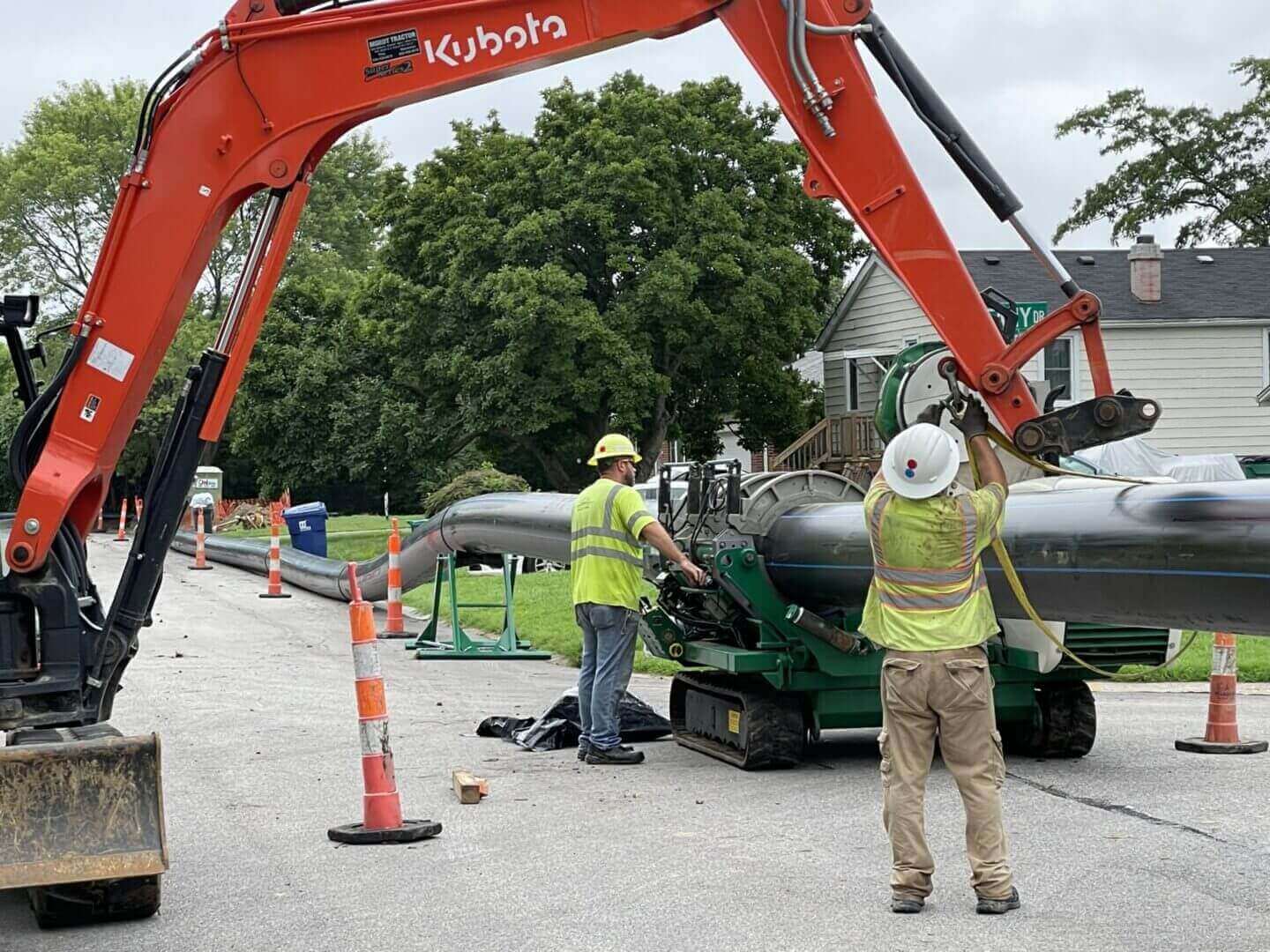 Gallery | Utility Construction Photos by Johnson ComCon Inc